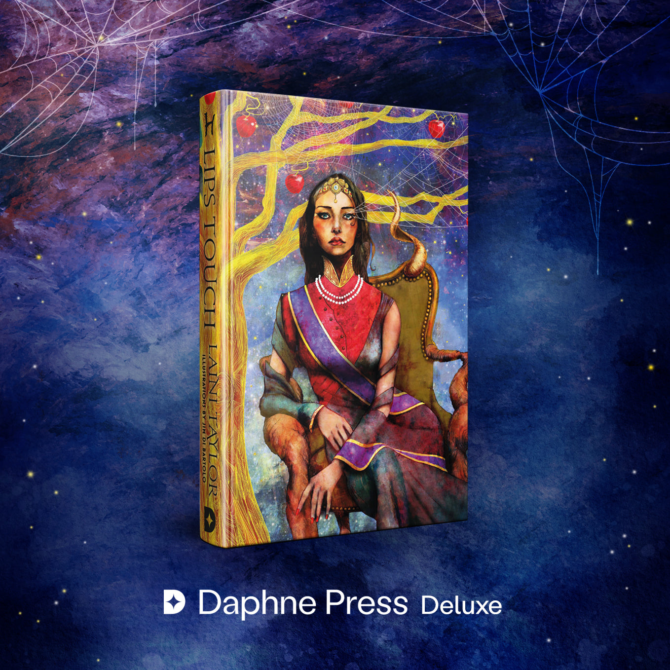 Daphne Press Deluxe: Lips Touch by Laini Taylor – Illumicrate