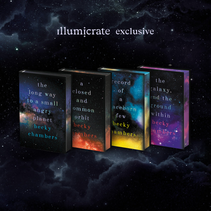 Illumicrate Exclusive: Wayfarers series by Becky Chambers
