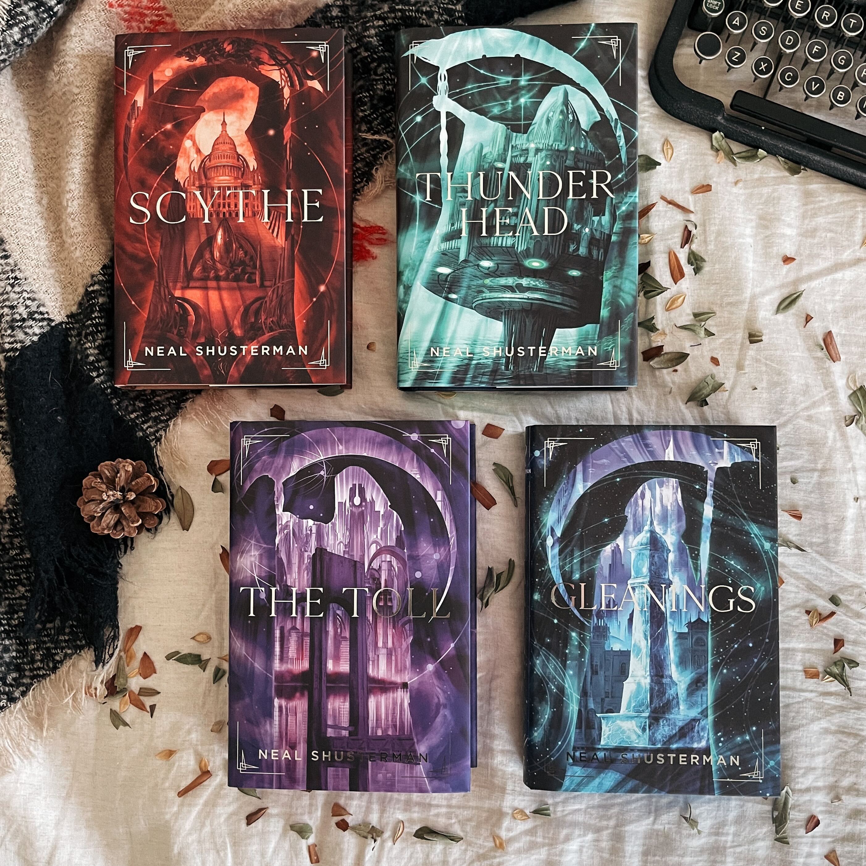 Arc of a Scythe Set by Neal Shusterman (Illumicrate Exclusive)