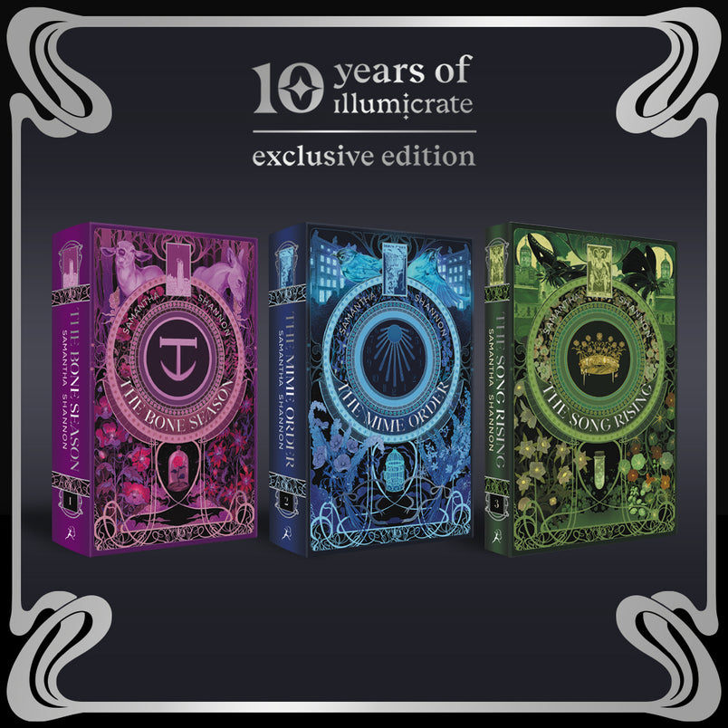 Illumicrate Exclusive: The Bone Season (Books 1-3) set by Samantha Sha