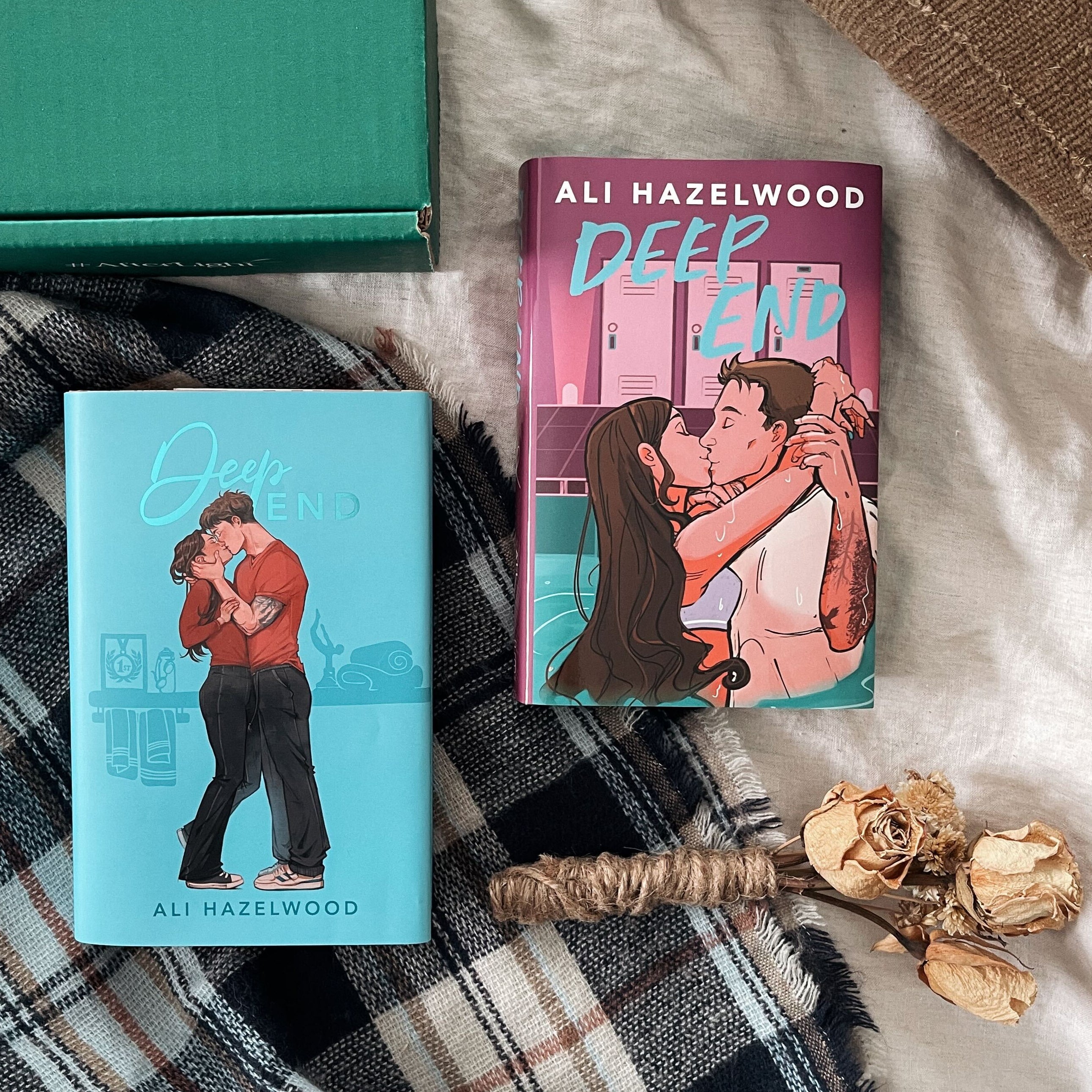 Deep End by Ali Hazelwood + alternative dust jacket (Afterlight Exclus ...