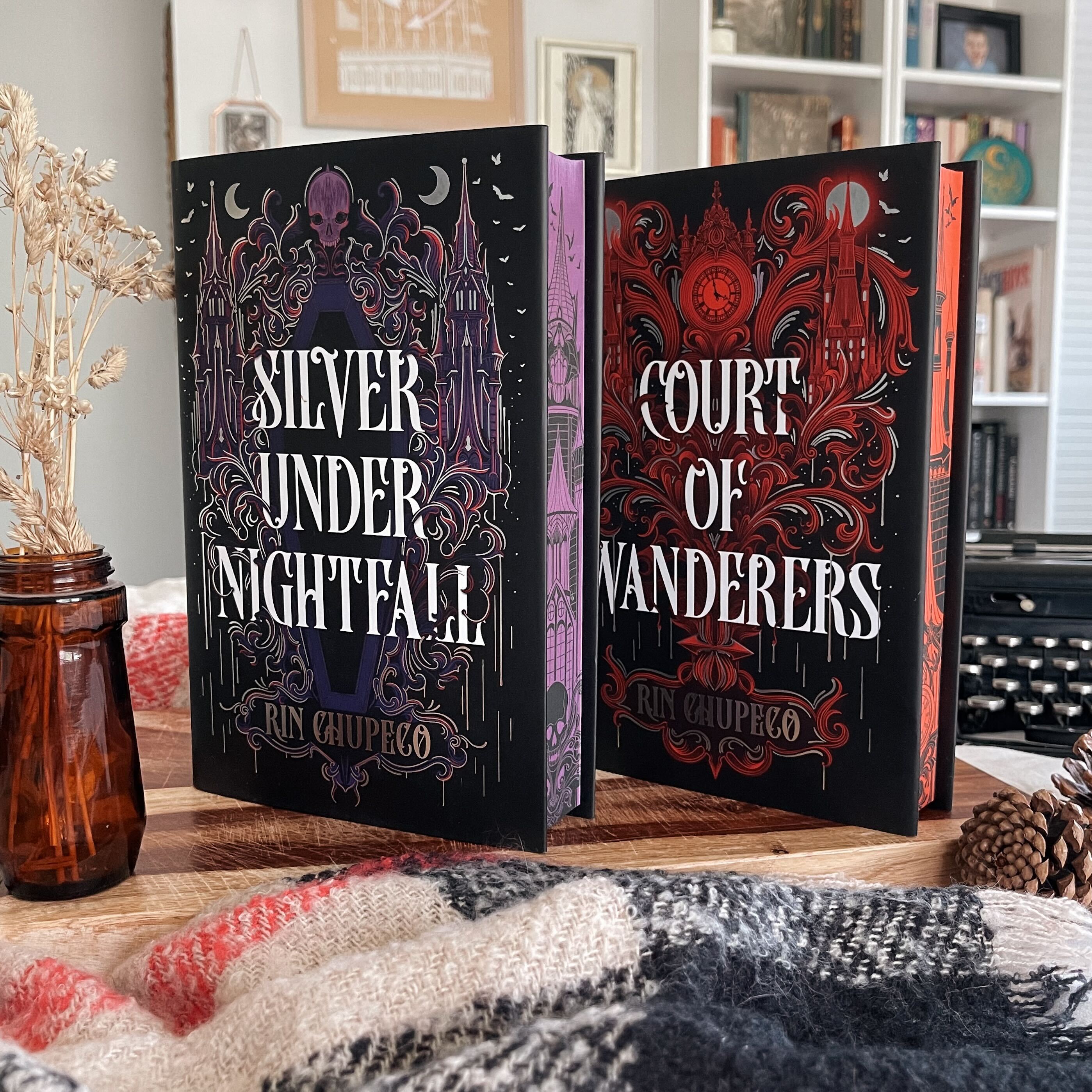 Silver Under Nightfall duology by Rin Chupeco (Illumicrate Exclusive)