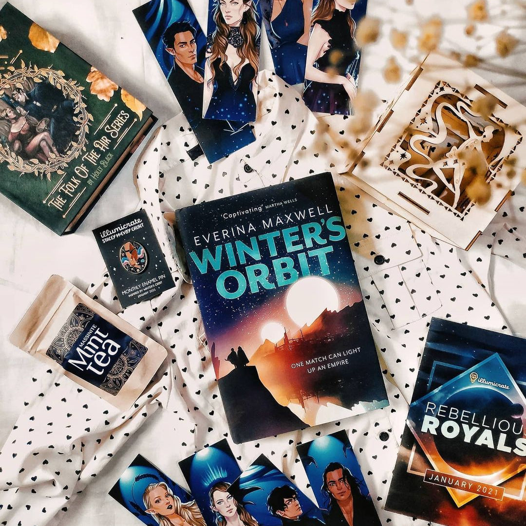 Winter’s Orbit by Everina Maxwell (Illumicrate 'Rebellious Royals' Exc