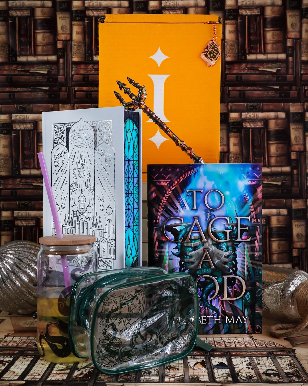 To Cage A God by Elizabeth May (Illumicrate 'Caged Hearts' Exclusive)