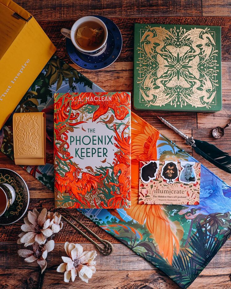 The Phoenix Keeper by S.A. Maclean (Illumicrate 'Magical Menagerie' Ex