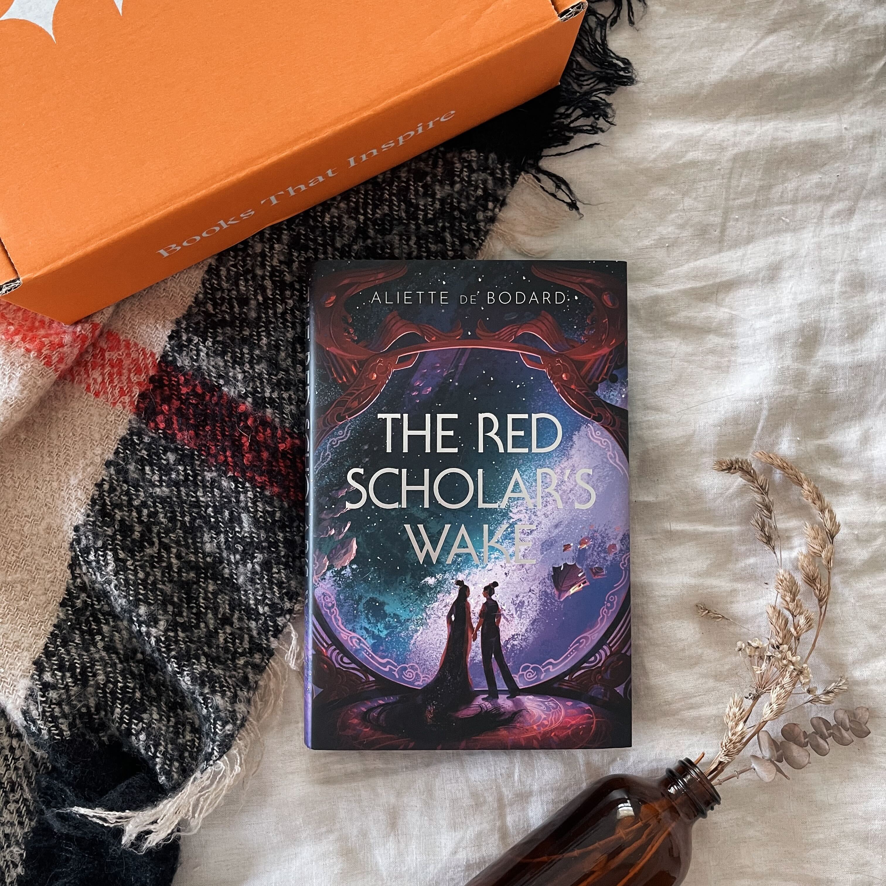The Red Scholar's Wake by Aliette de Bodard Book Only (Illumicrate 'Be