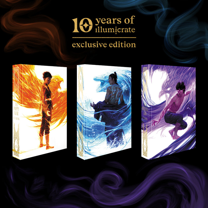 Illumicrate Exclusive: The Poppy War set by R.F. Kuang