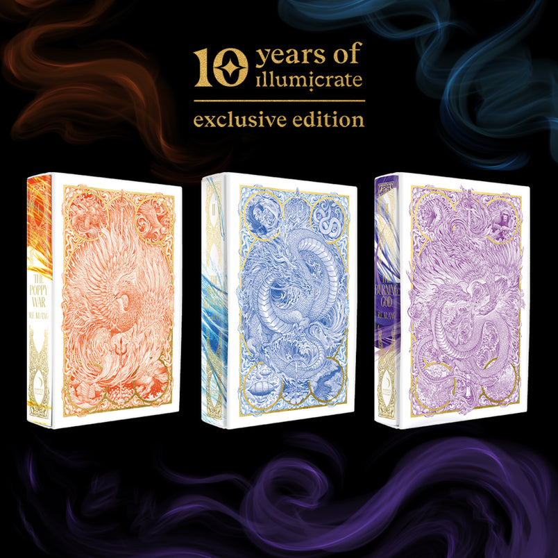 Illumicrate Exclusive: The Poppy War set by R.F. Kuang