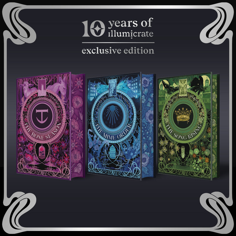 Illumicrate Exclusive: The Bone Season (Books 1-3) set by Samantha Sha