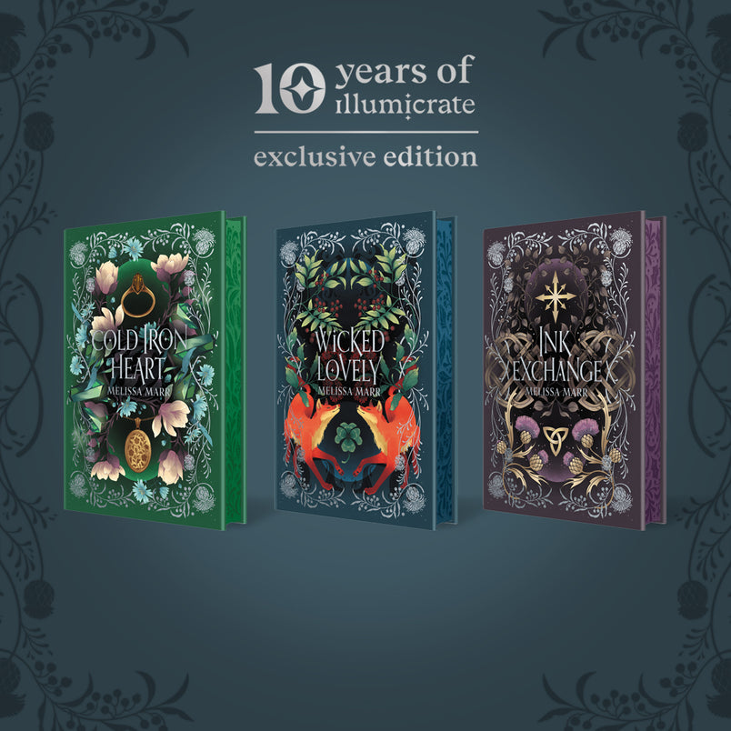 Illumicrate Exclusive: Wicked Lovely set by Melissa Marr